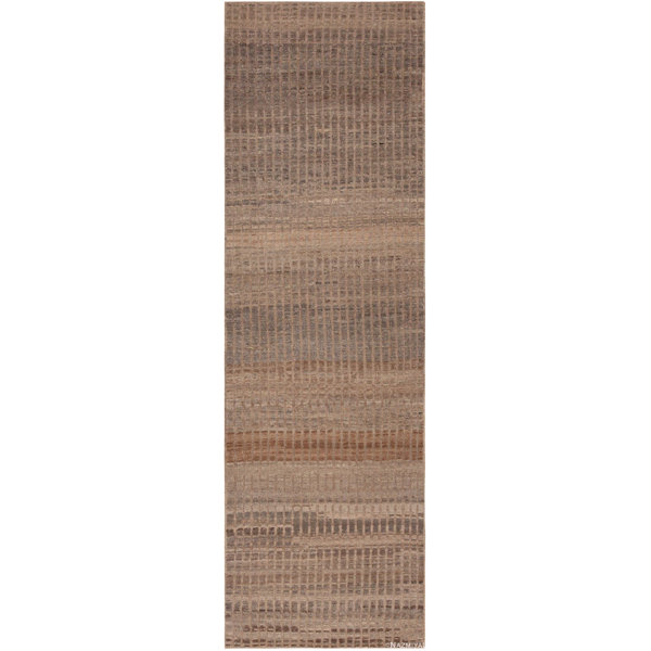 Nazmiyal Collection Earthy Tone Modern Moroccan Hallway Runner Rug ...