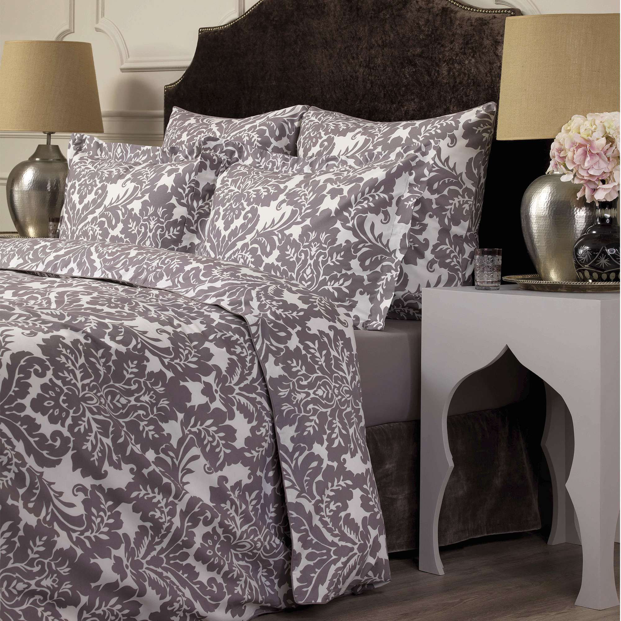 Togas Damask Single Duvet Cover - Wayfair Canada