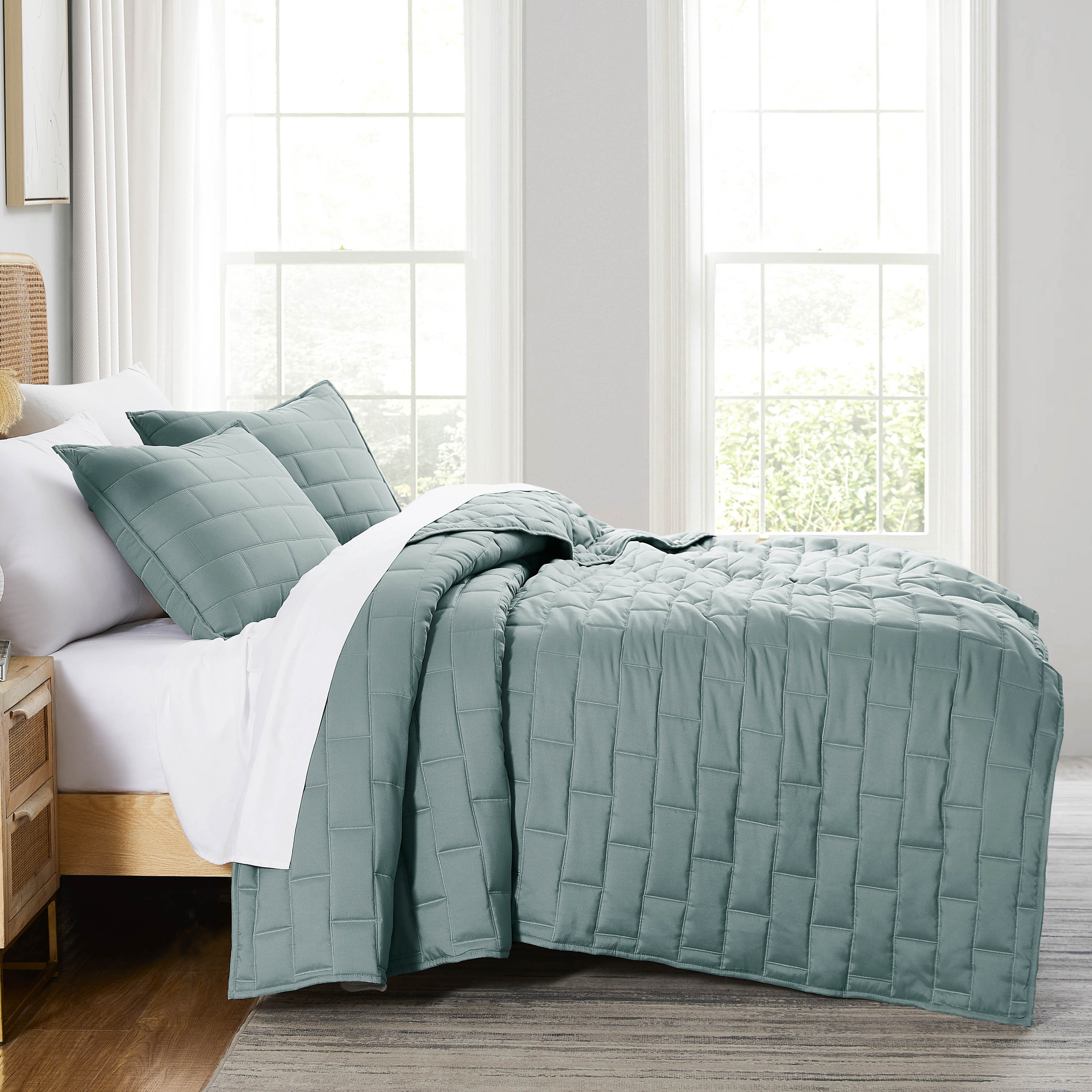 SouthShore Fine Linens Southshore Fine Linens Brickyard Lightweight ...