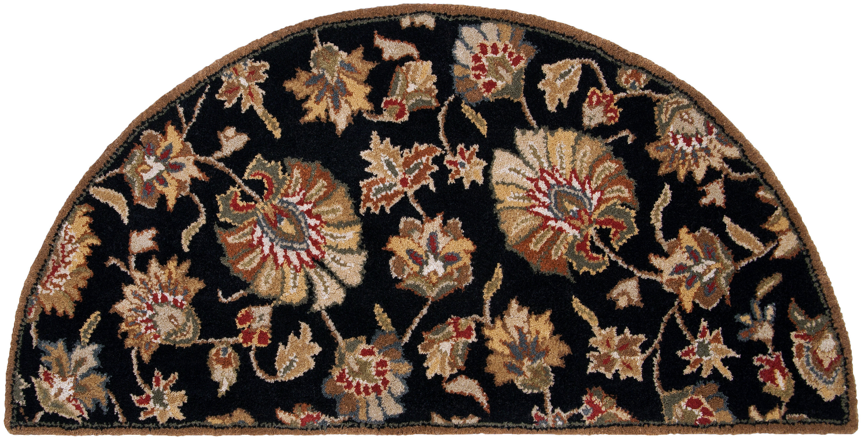 Lark Manor™ Arnedra Floral/Flower Handmade Tufted Wool Multicolor Area ...