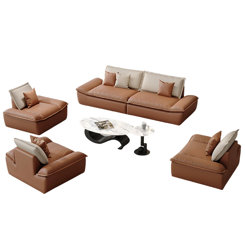 Walkoly European minimalist sofa tea table combination | Wayfair