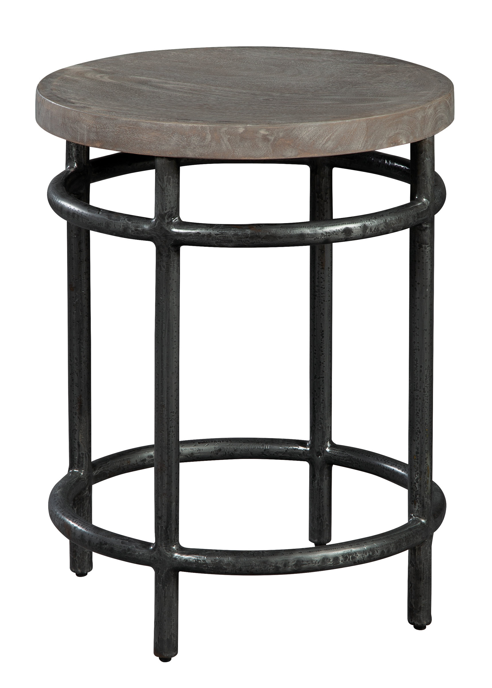 17 Stories Iron Accent Stool | Wayfair