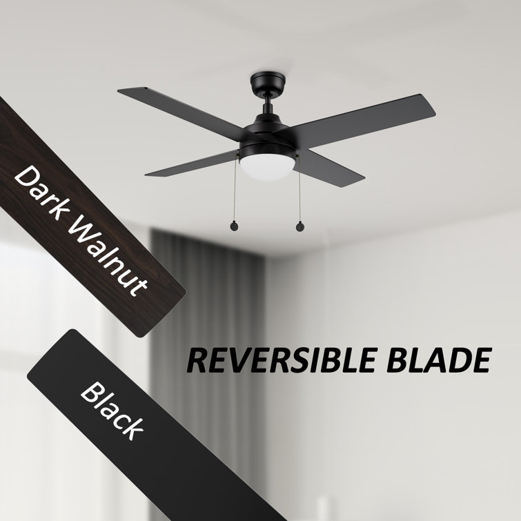 Ebern Designs Amarr 52'' Ceiling Fan with LED Lights | Wayfair