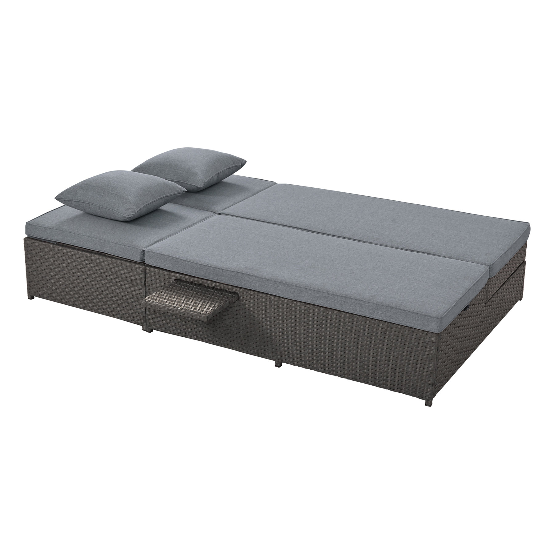 Latitude Run® Outdoor Double Sunbed | Wayfair
