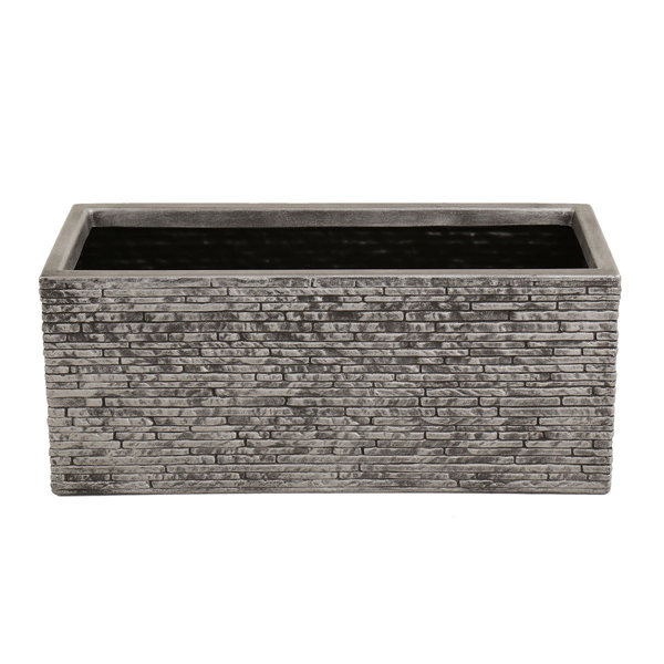 Williston Forge Trough Slate Planter (60Cm) | Wayfair.co.uk