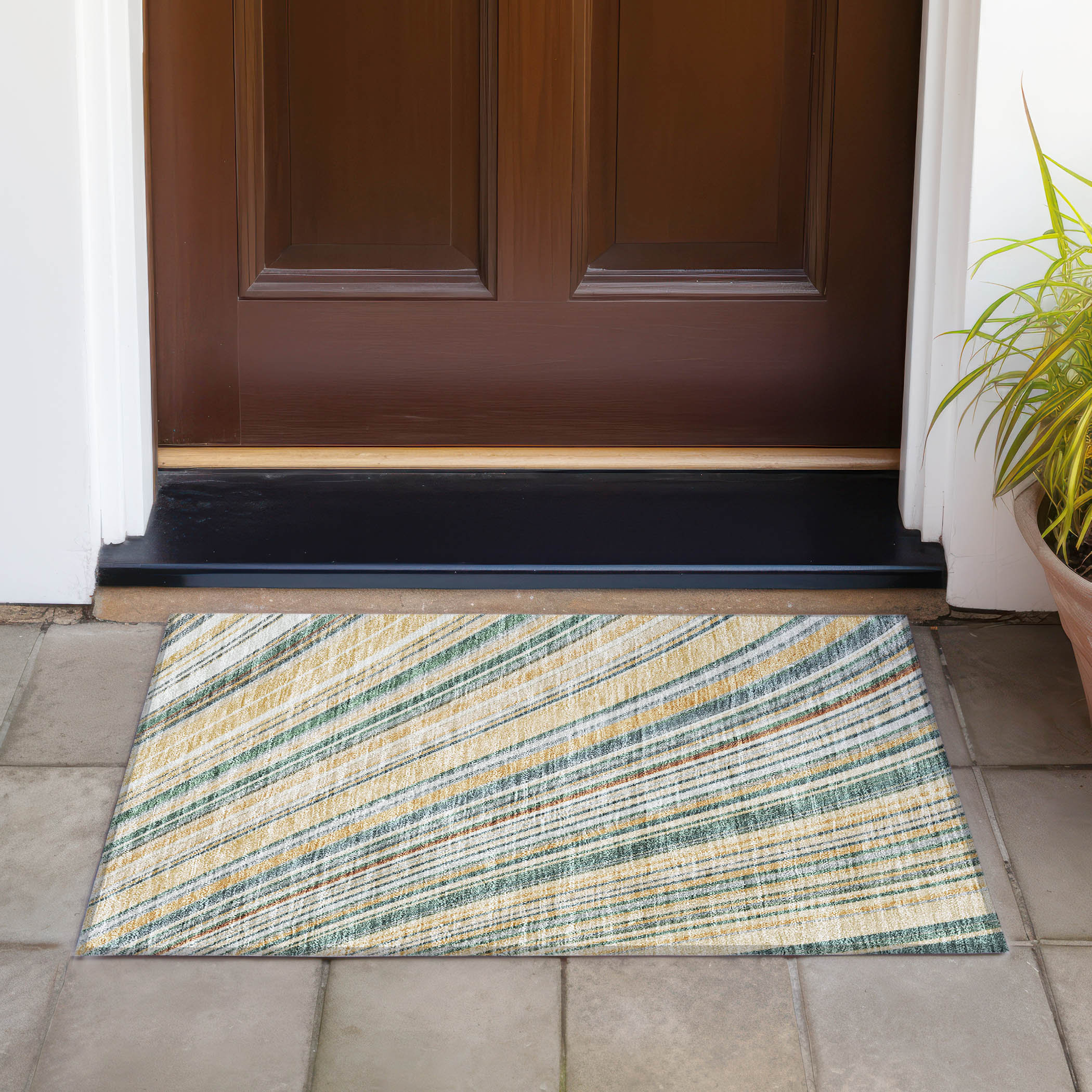 Wade Logan® Chayden Area Rug with Non-Slip Backing | Wayfair