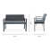 Lark Manor Granillo Modern Garden Rope Bench & Reviews | Wayfair