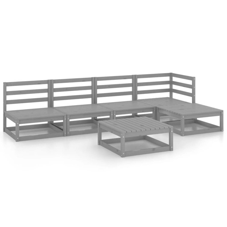 Ebern Designs Enich 5 - Person Outdoor Seating Group | Wayfair.co.uk