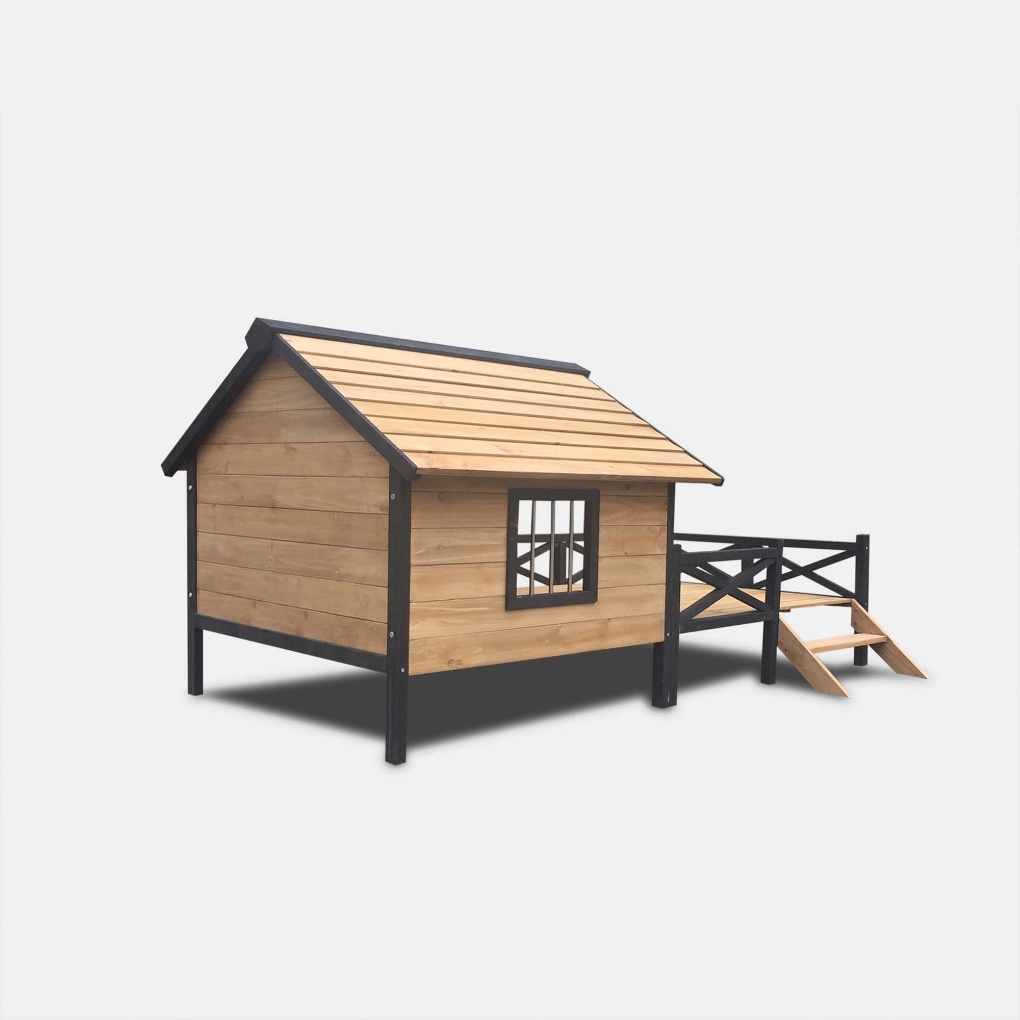 Tucker Murphy Pet™ Felizardo Weather Resistant Dog Hutch | Wayfair