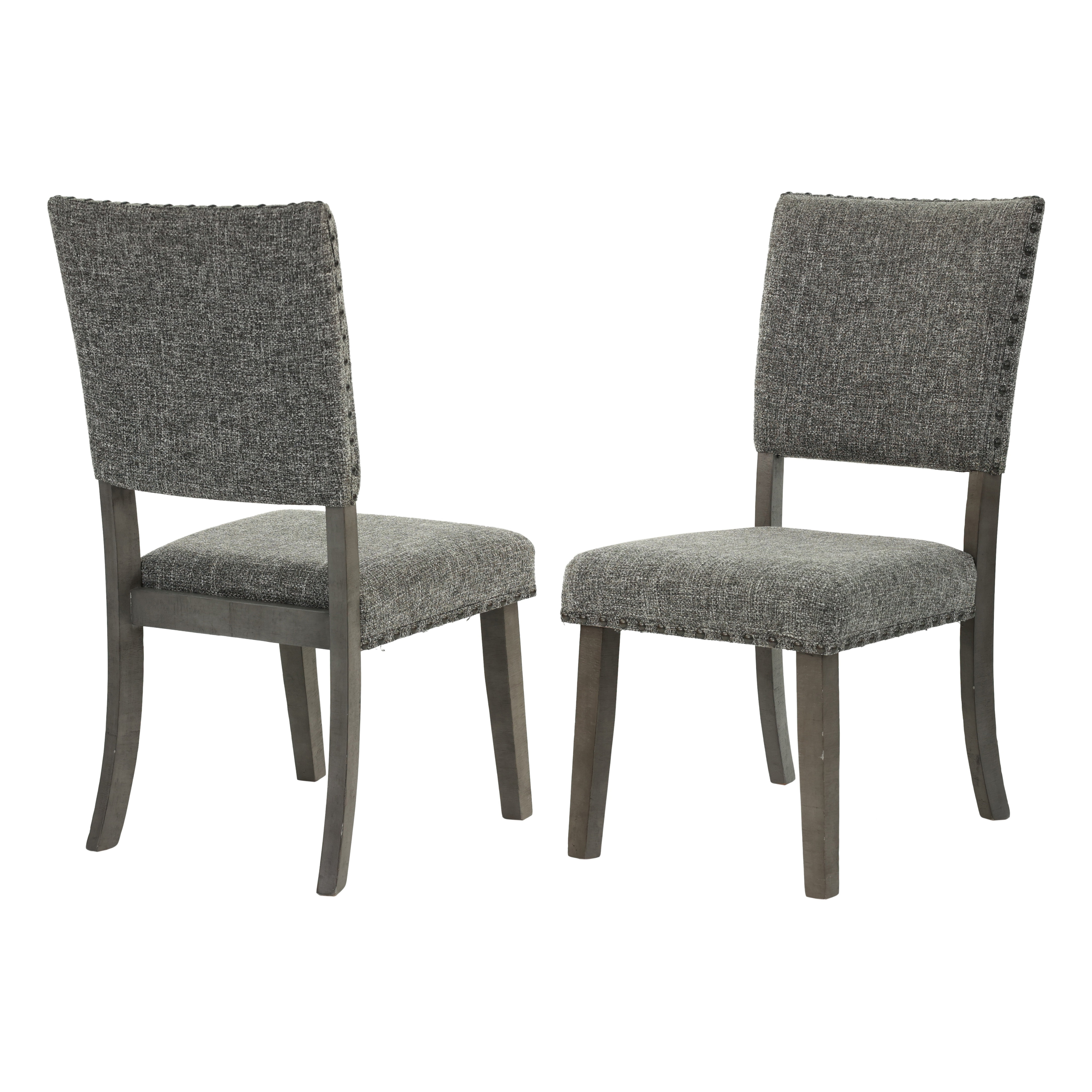 Red Barrel Studio® Fabric Dining Chair in Gray | Wayfair