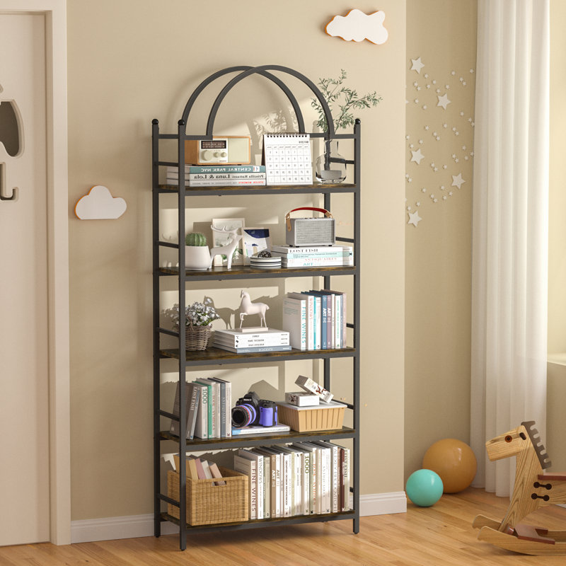 Trent Austin Design® Industrial Tall Arched Metal Storage Tiered ...