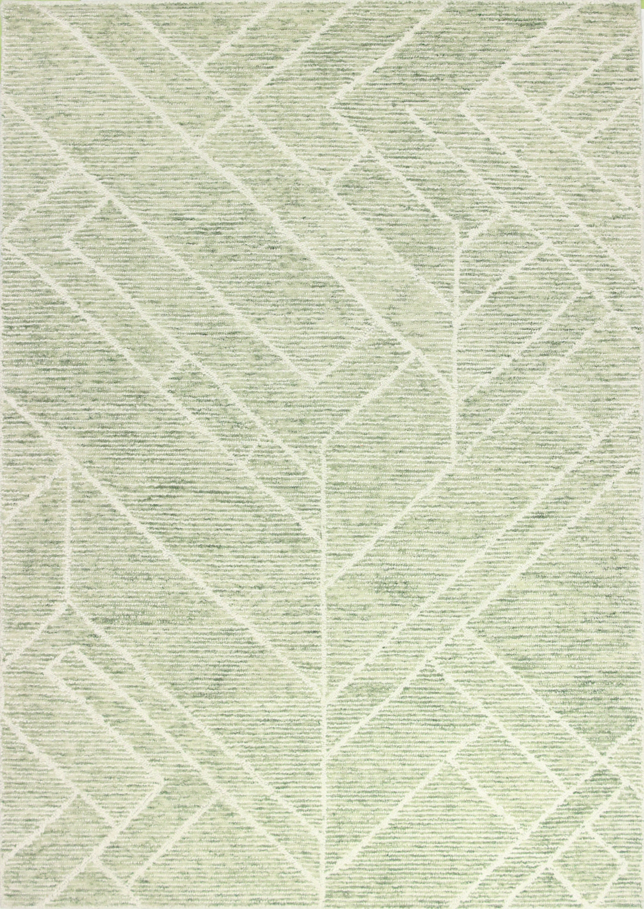 Darya Home Dee Collection Transitional Geometric Area Rug Celery | Wayfair