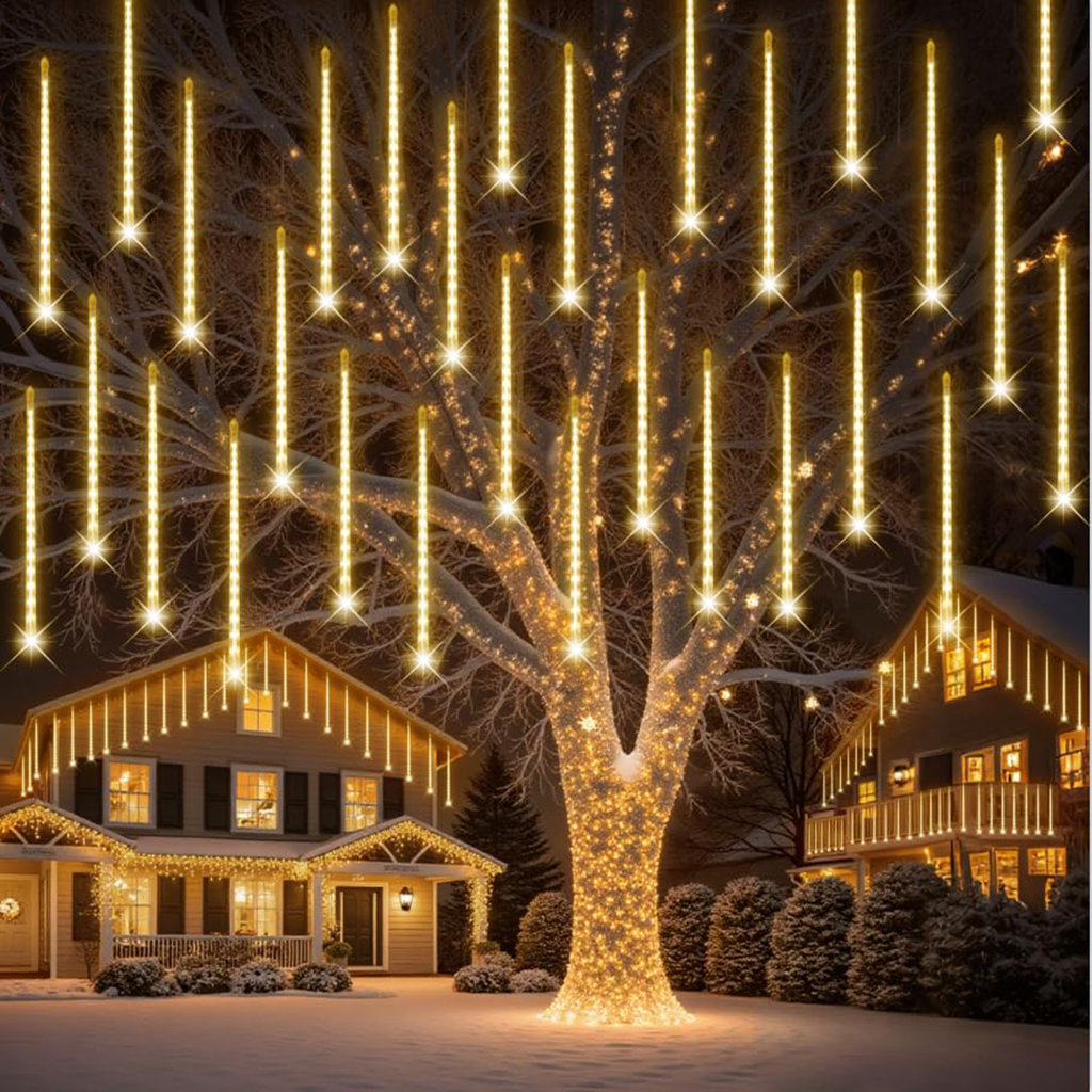 The Holiday Aisle® Christmas Lights Outdoor,24 Tubes 30Cm 576 Led ...