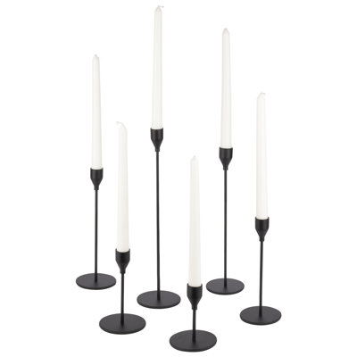 Latitude Run® 13.25'' H Metal Tabletop Candlestick & Reviews | Wayfair