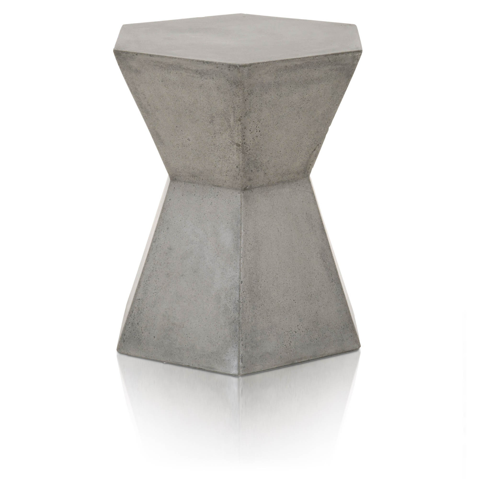 Foundry Select Hexagonal Shape End Table In Slate Grey - Wayfair Canada