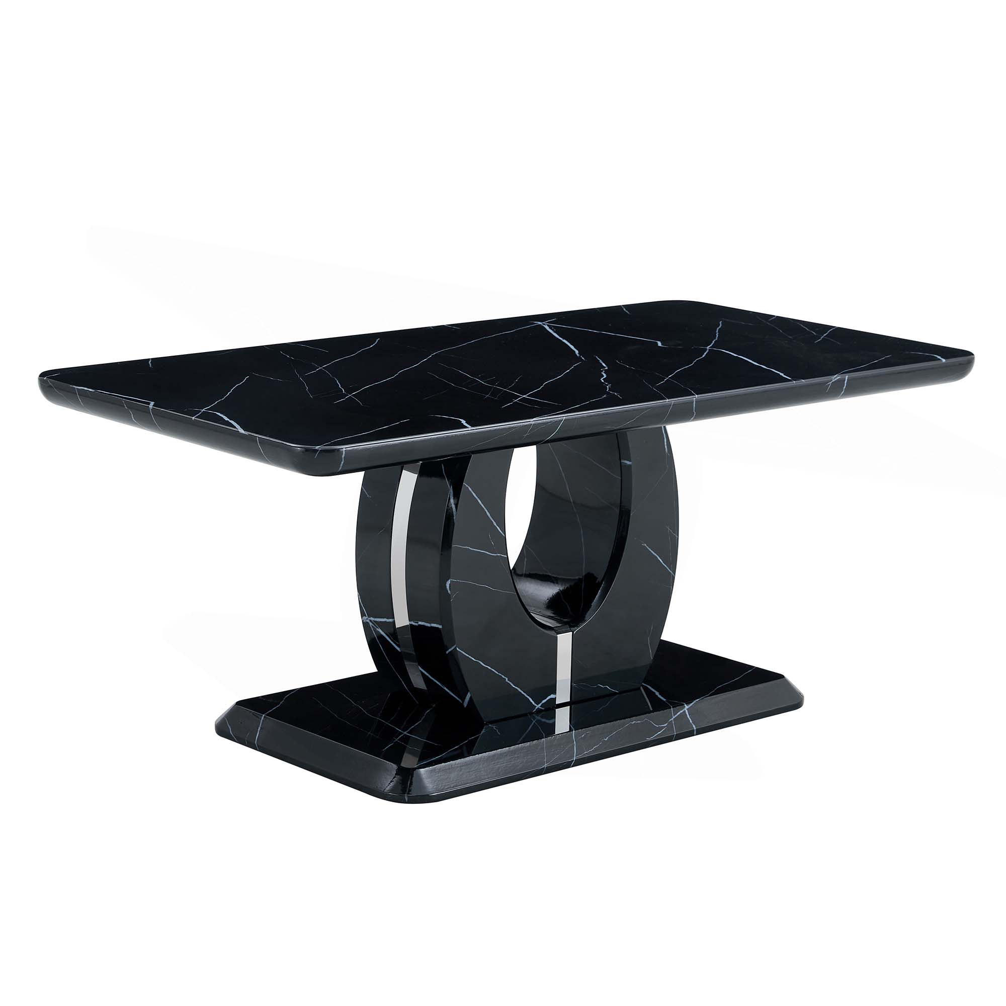 Ivy Bronx Modern Minimalist Black MDF Pattern Sticker Pattern MDF ...