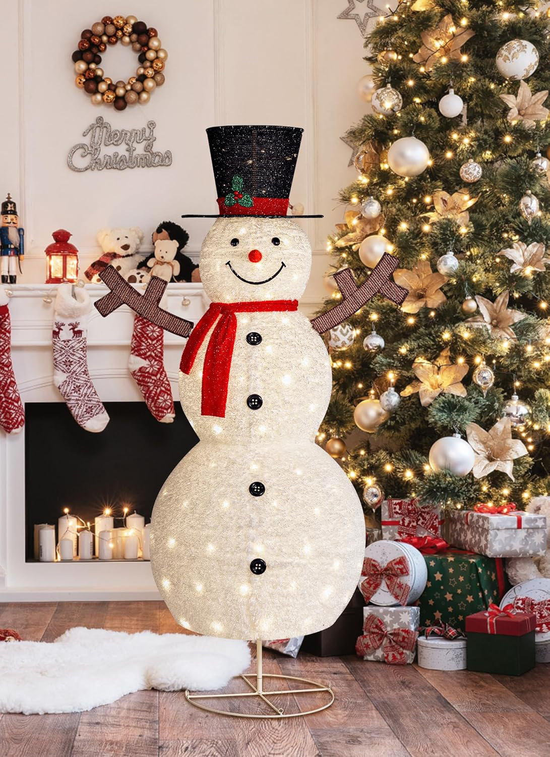 The Holiday Aisle® Snowman Christmas Decorations Outdoor 6ft Large