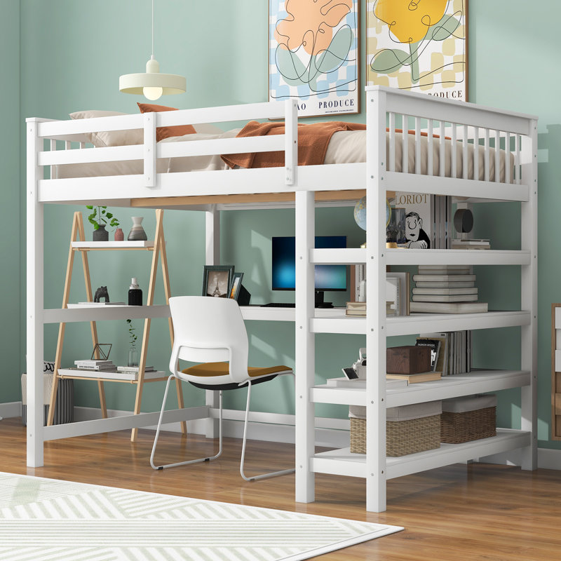 Harriet Bee Arris Kids Loft Bed & Reviews | Wayfair