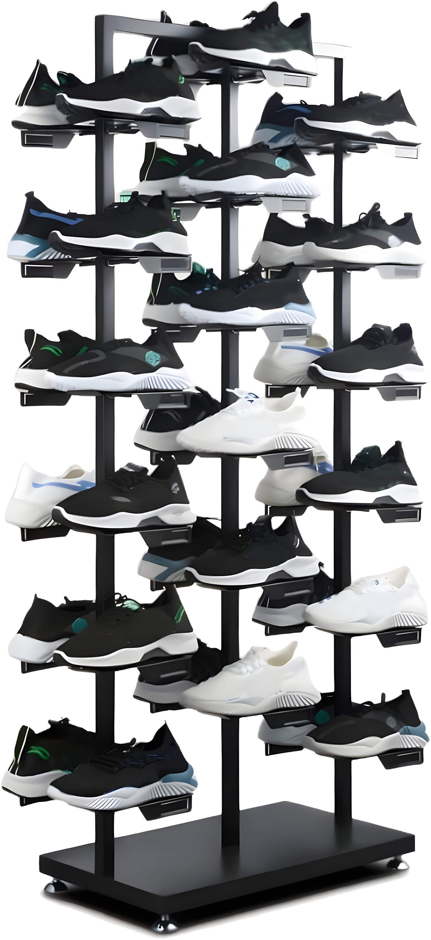 Hokku Designs Double-Sided Shoe Rack Organizer With 18-Pair Capacity ...