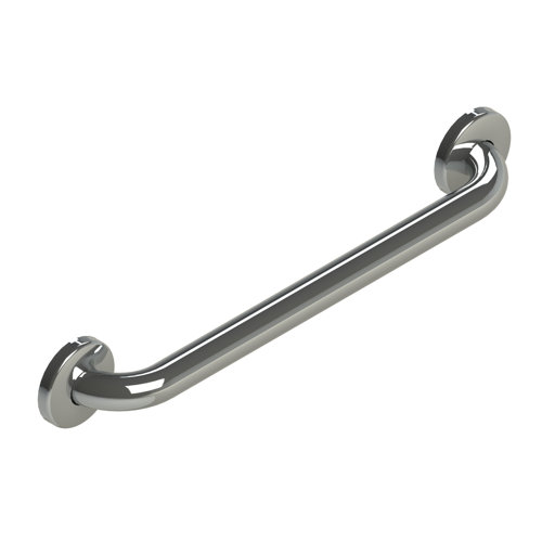 HealthCraft Easy Mount Grab Bar in Chrome, ADA Compliant Bath and ...