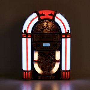 Arkrocket Audio ArkrocketxElvis Presley Mini Jukebox / Tabletop CD ...