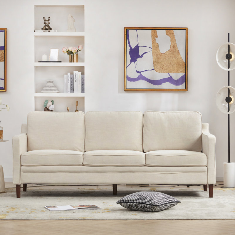 Wade Logan® Azriah 79'' Upholstered Sofa & Reviews | Wayfair