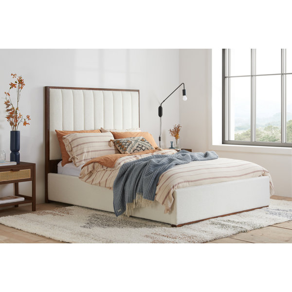Rosalind Wheeler Derrious Upholstered Platform Bed | Wayfair.co.uk