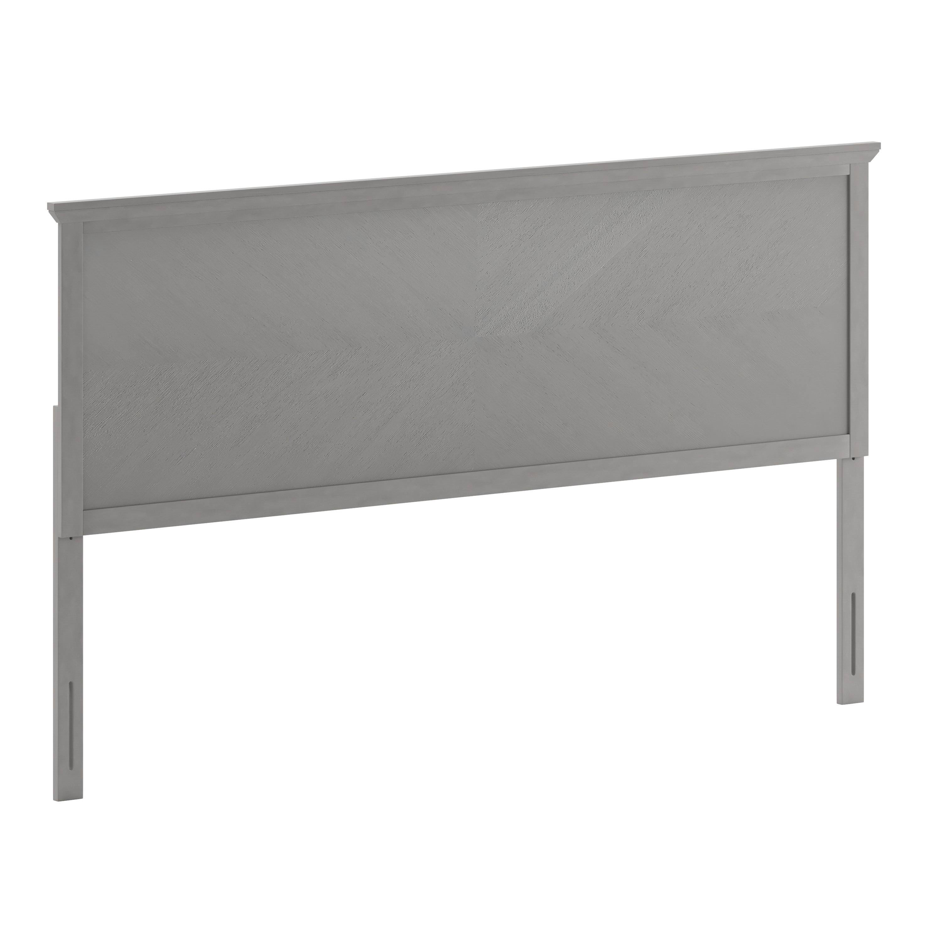 Red Barrel Studio® Culbert Herring Bone Solid Wood Adjustable Headboard ...