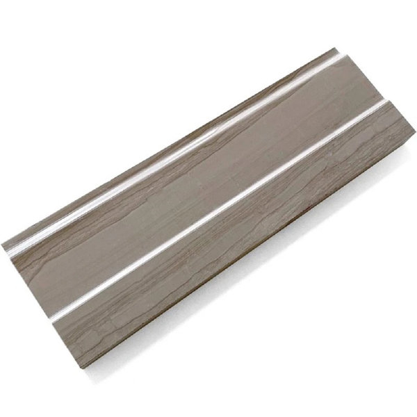 Apollo Tile 12'' L x 4'' W Marble Tile Trim | Wayfair