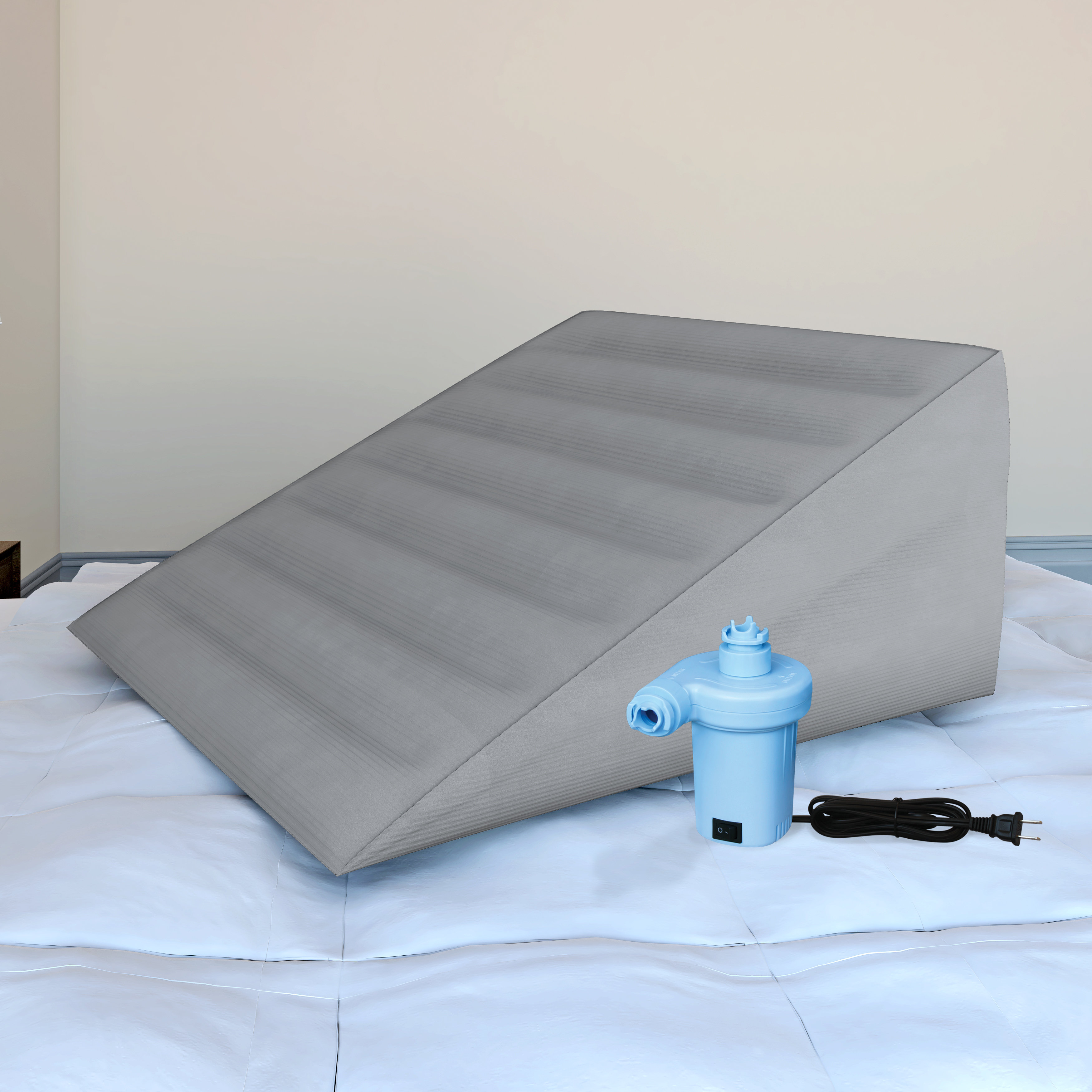 Thomasville Dual Chamber Inflatable and Adjustable Air Wedge Pillow ...