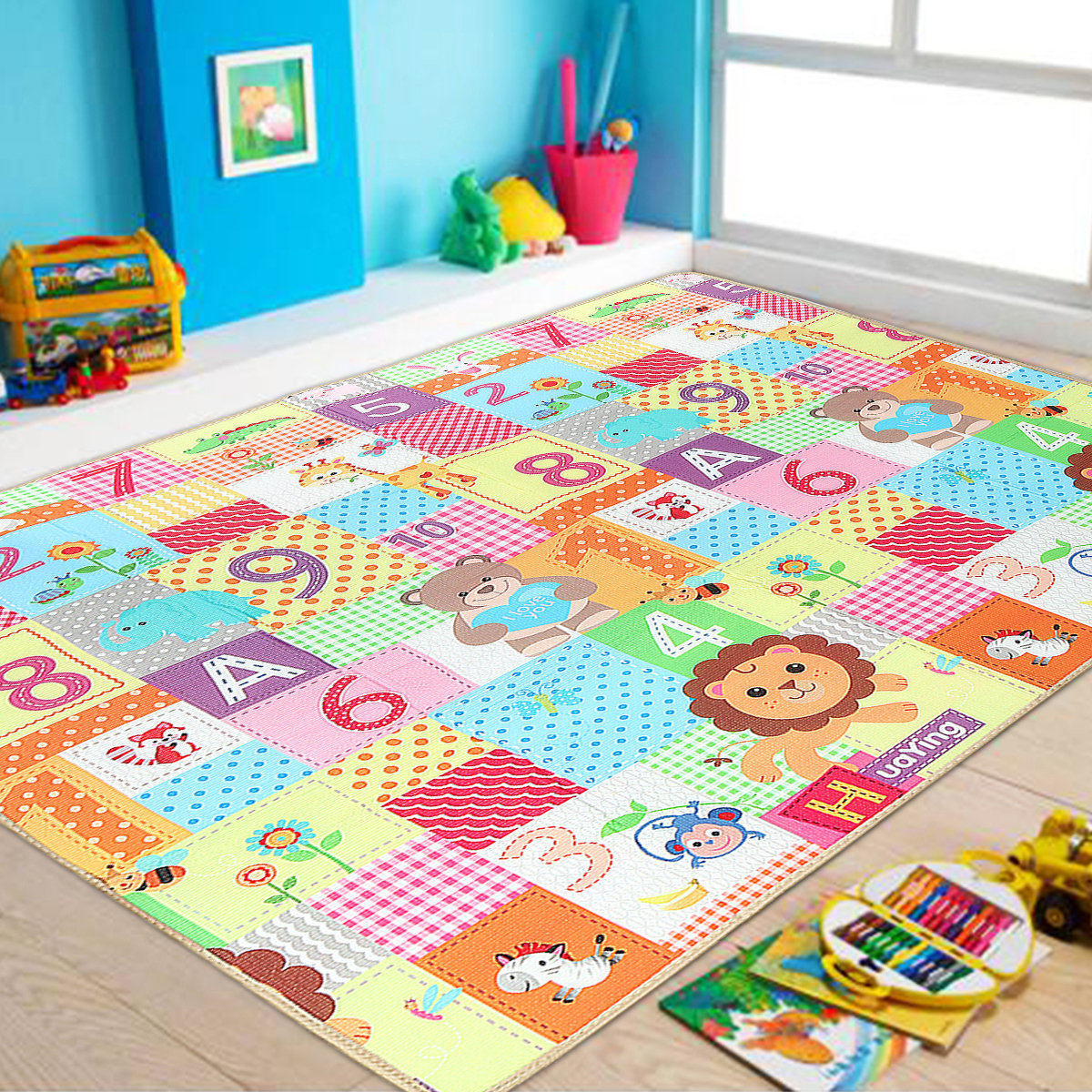 HALLOLURE 70.87'' L Fabric Playmat - Wayfair Canada