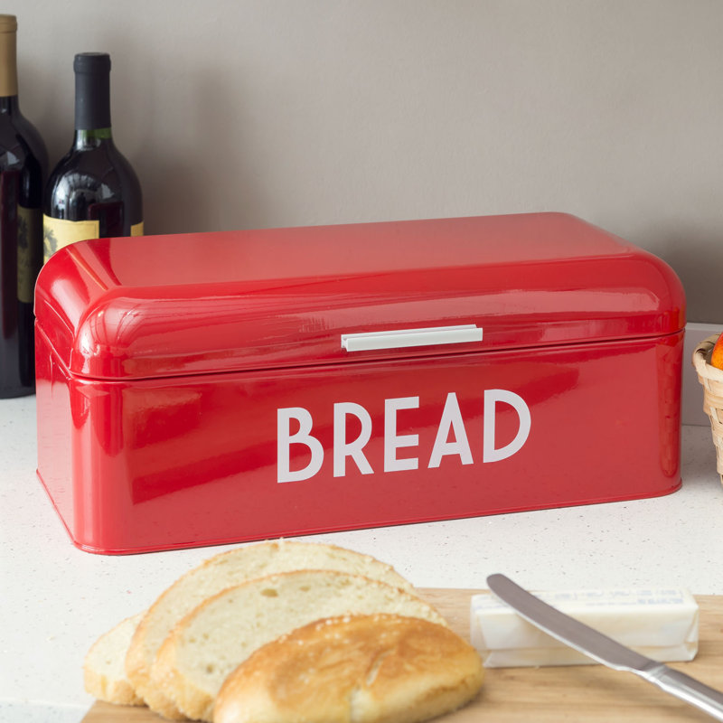 Prep & Savour Metal Bread Box & Reviews | Wayfair