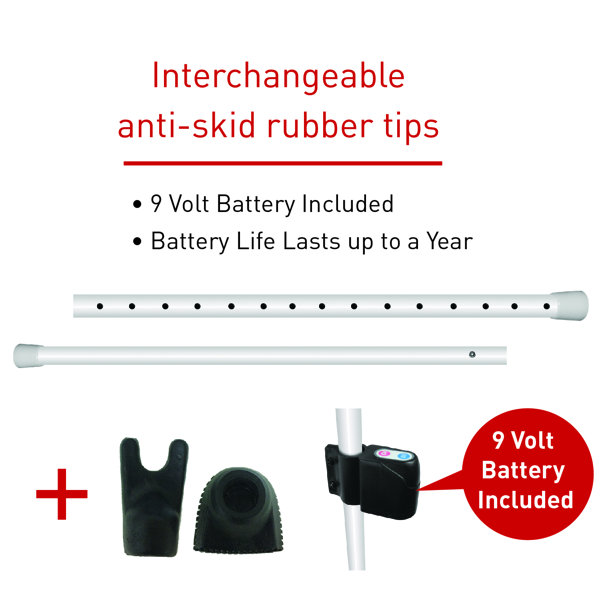 Security Man SecurityMan 3-in-1 Door Stopper/Door Knob Jammer, Sliding ...