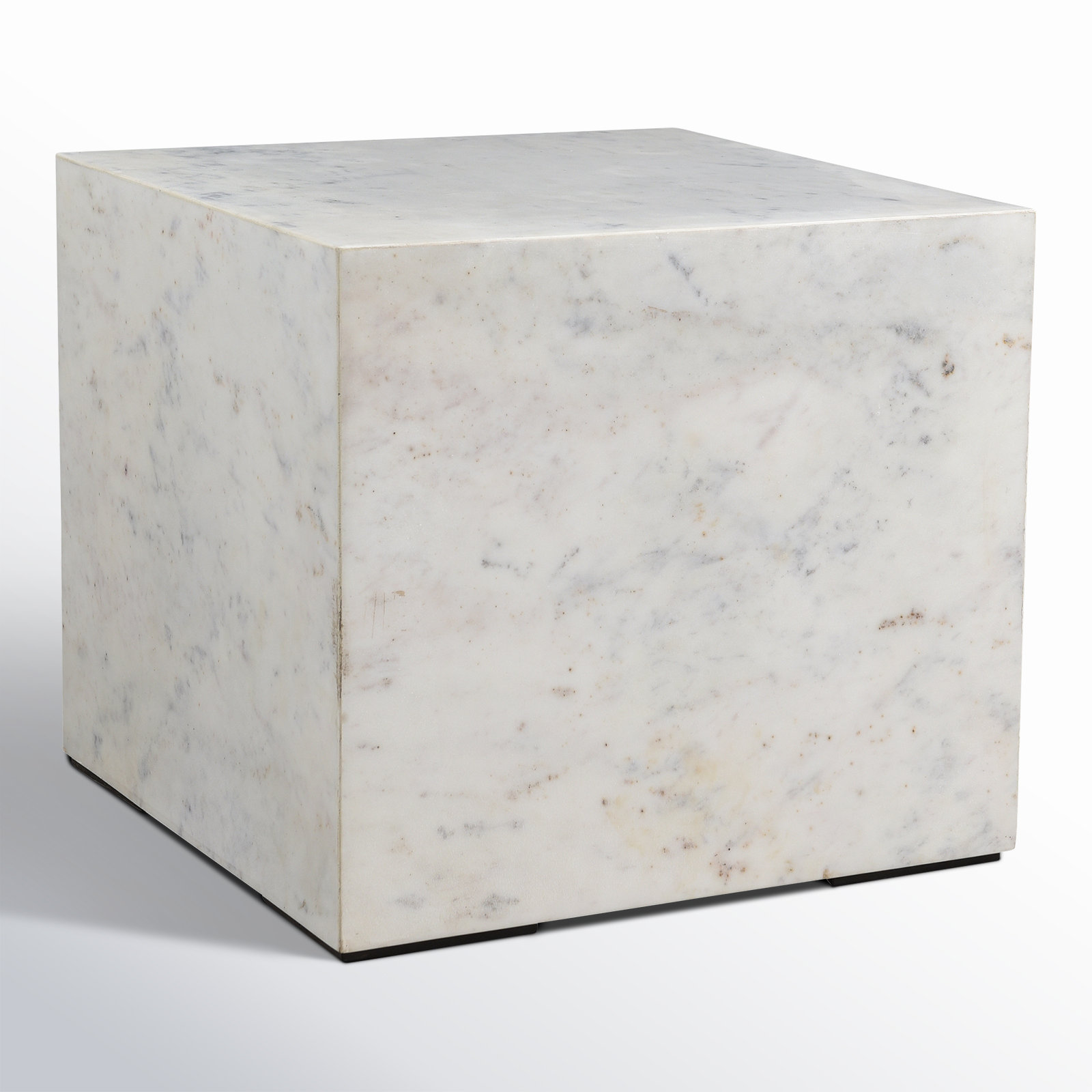 AllModern Nan Genuine Marble End Table | Wayfair