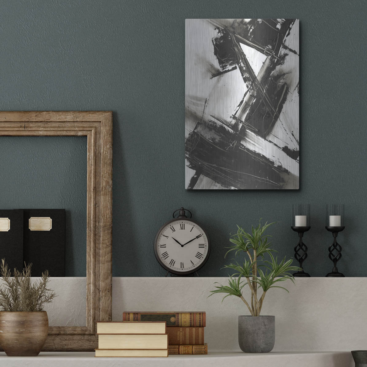 Ivy Bronx 'Diagonal Matrix 2' by Ethan Harper Metal Wall Art | Wayfair