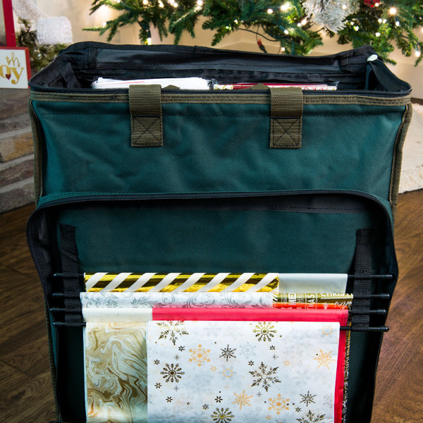 The Holiday Aisle® Tissue Paper Organizer and Gift Bag Storage ...