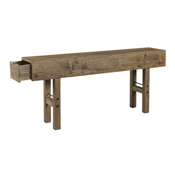 Furniture Classics Hidden 84" Solid Wood Console Table | Wayfair