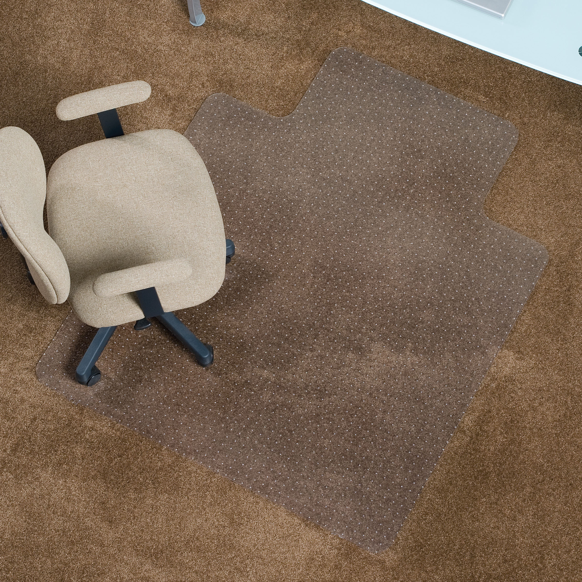 ES Robbins Economy Low Pile Carpet Straight Edge Chair Mat & Reviews ...