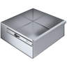 Amgood 15 in. x 14 in. x 5 in. Stainless Steel Table Drawer | Wayfair