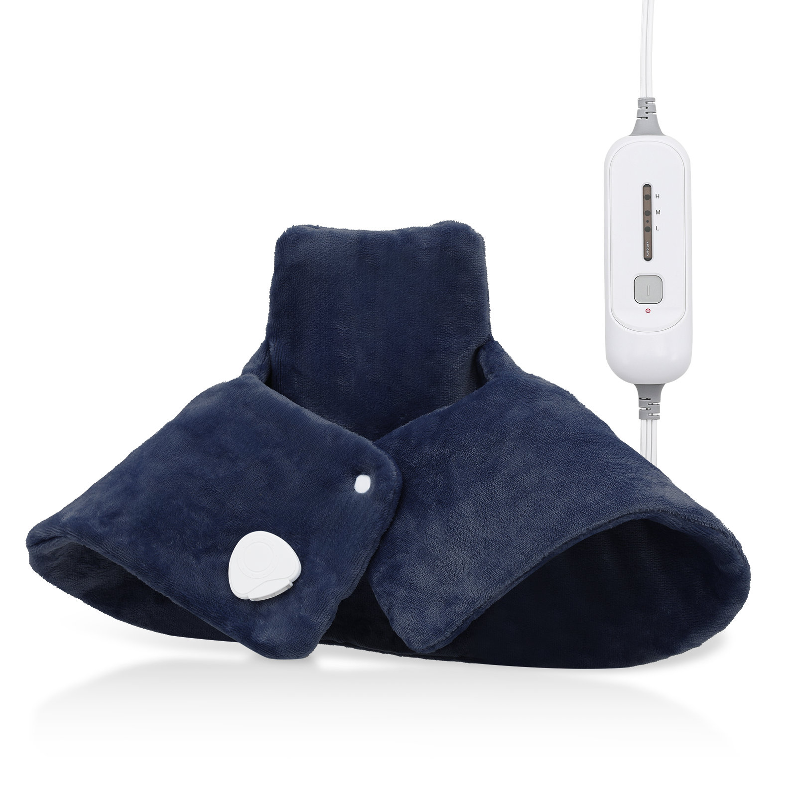 MoNiBloom Electric Heated Blanket Shawl Winter Warm Heating Pad ...