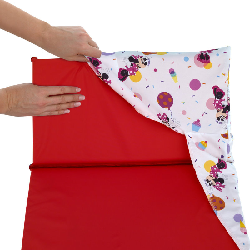 Disney NoJo Disney Minnie Mouse Let's Party Preschool Nap Pad Sheet ...