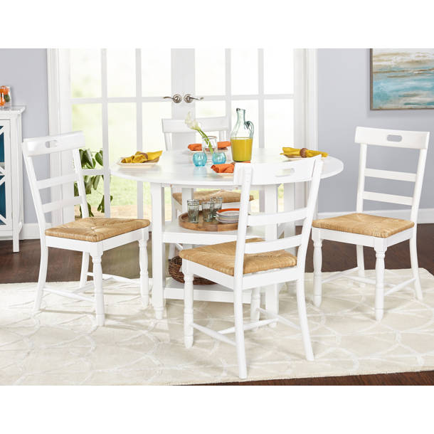 August Grove® Pollmann Solid Wood Dining Table | Wayfair