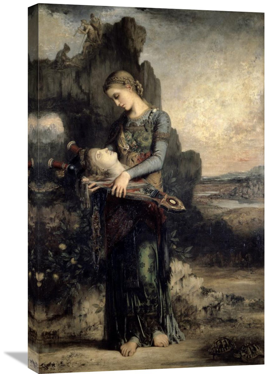 Global Gallery 'Orpheus' by Gustave Moreau Painting Print on Wrapped ...