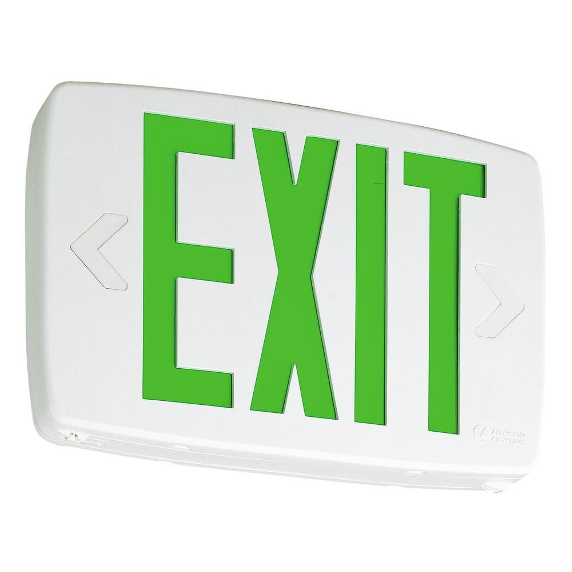Lithonia Lighting Thermoplastic Surface-Mounted LED Exit Sign & Reviews ...