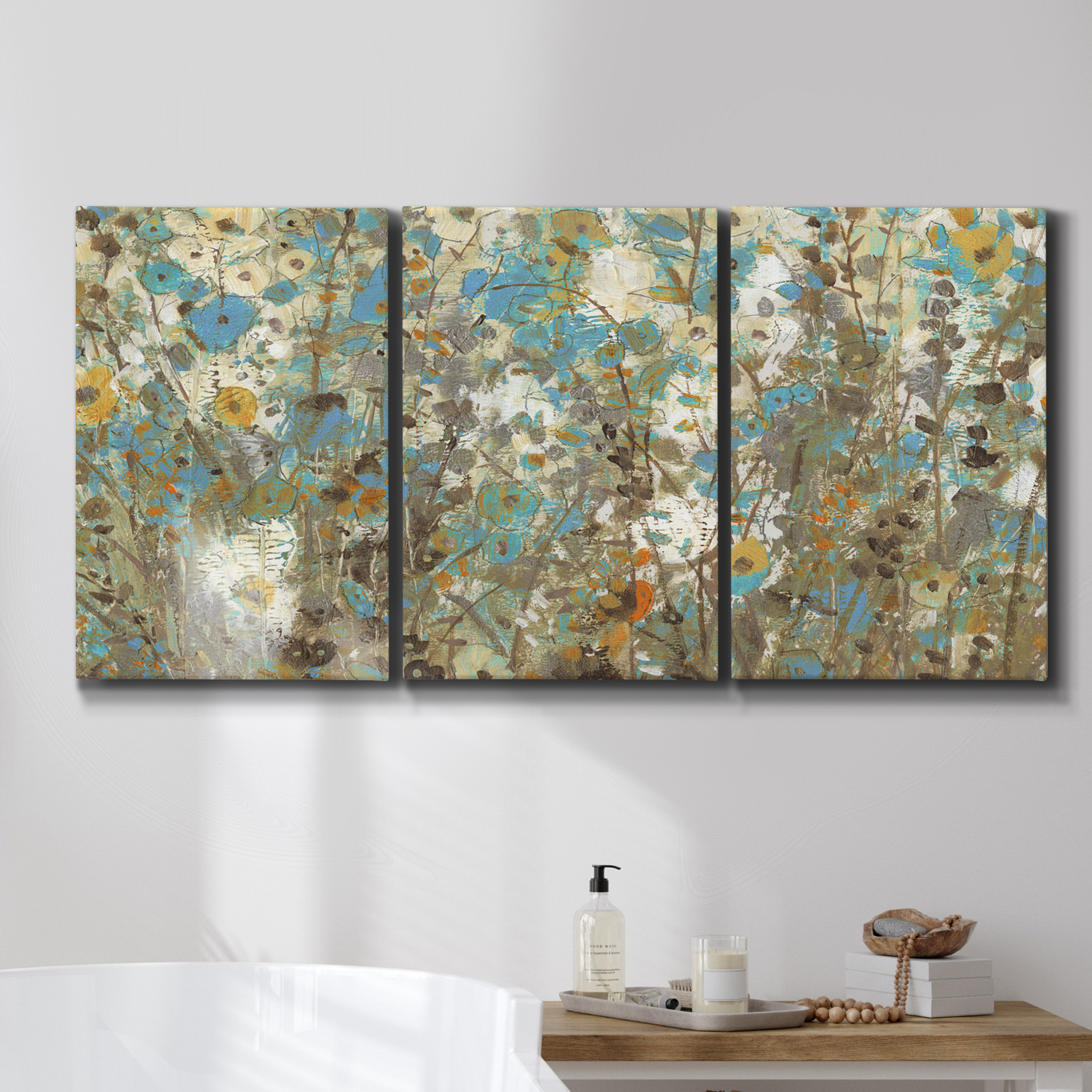 Wexford Home Breakout Framed On Canvas 3 Pieces Print | Wayfair
