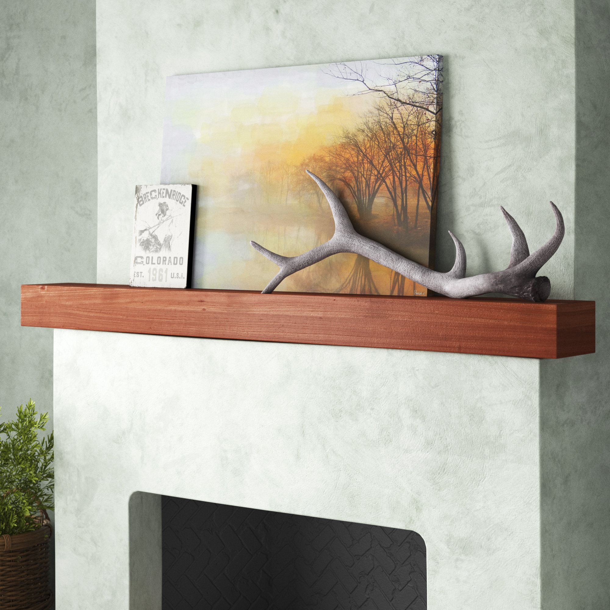 Union Rustic Tablette de cheminée Chyna et Commentaires - Wayfair Canada