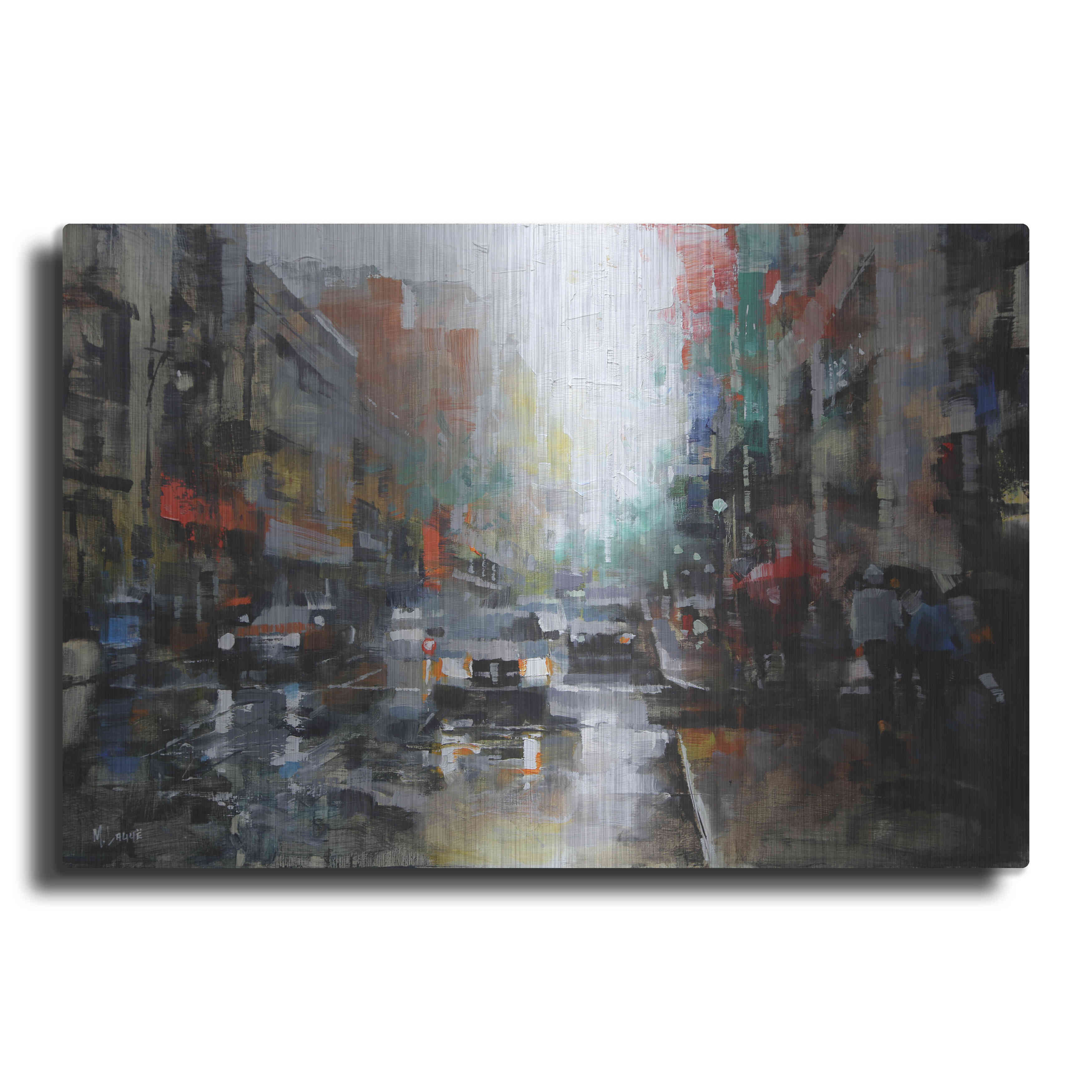 Red Barrel Studio® " Montreal Rain " by Mark Lague Painting Print | Wayfair