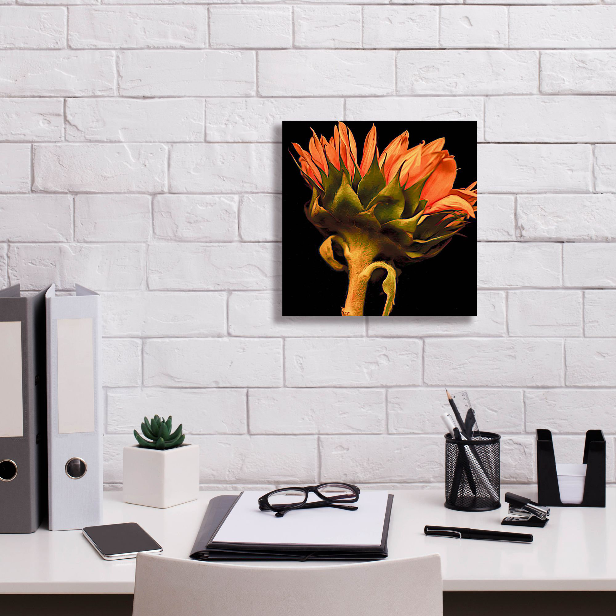 Gracie Oaks® 'Sunflower' By Pamela Plummer, Canvas Wall Art - Wayfair ...
