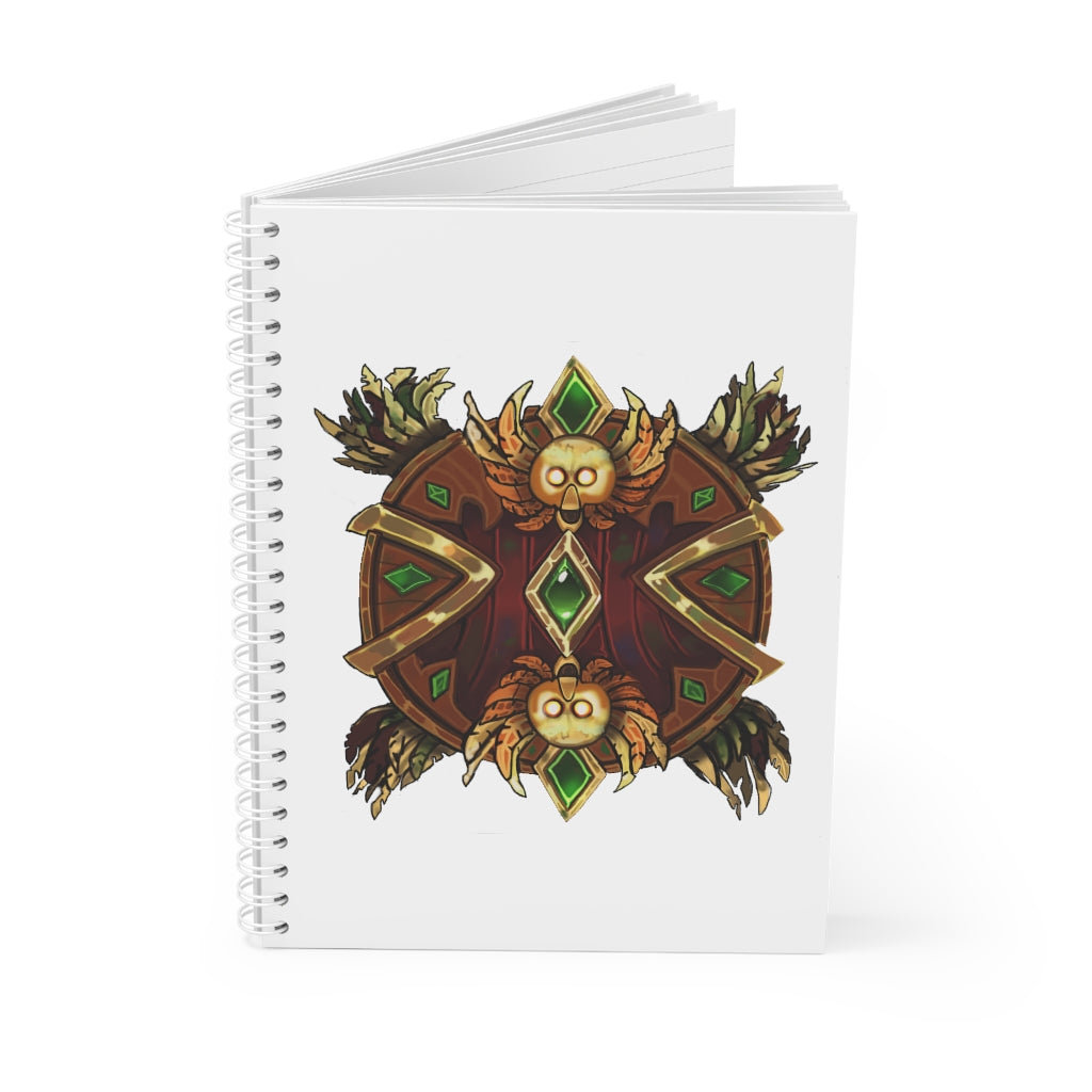 Marick Booster Magic Counter Shield Spiral Notebook | Wayfair