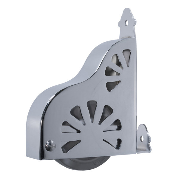 Quiet Glide Maple 8.92' 8-Step Wood Rolling Sunburst Wheel Ladder ...